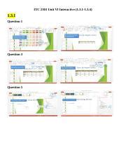 Unit VI Interactive 1 3 1 1 3 4 Docx ITC 2301 Unit VI Interactive 1 3 1 1 3 4 1 3 1 Question 1