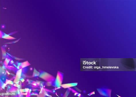 생일 색종이 현대 미술 레이저 축하 일러스트레이션 보케 효과 파티 요소입니다 네온 눈부심 바이올렛 디스코 틴셀 피에스타 호일 보라색 생일 색종이 1970 1979 년에 대한