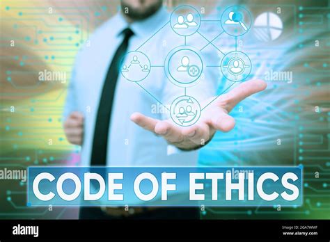 Handwriting Text Code Of Ethics Business Approach Basic Guide For