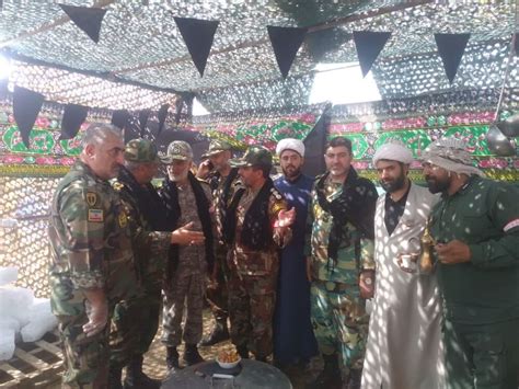 بازدید معاون اجرایی آجا از موکب رهپویان ولایت تیپ ۱۸۱ زرهی شهید سلیمی نزاجا شبستان