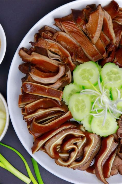 Phak Lov Homemade Braised Pork Organs Flavourfully Good Cambodian
