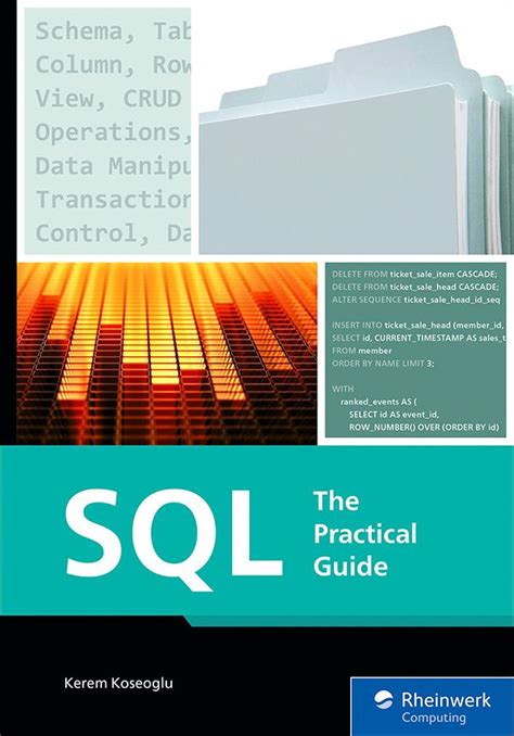 Sql Databasemanagement Learnsql Postgresql Techbooks Codingskills Rheinwerk Computing
