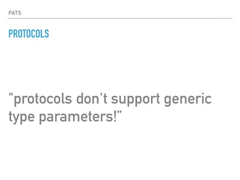 Protocols With Associated Types Ppt