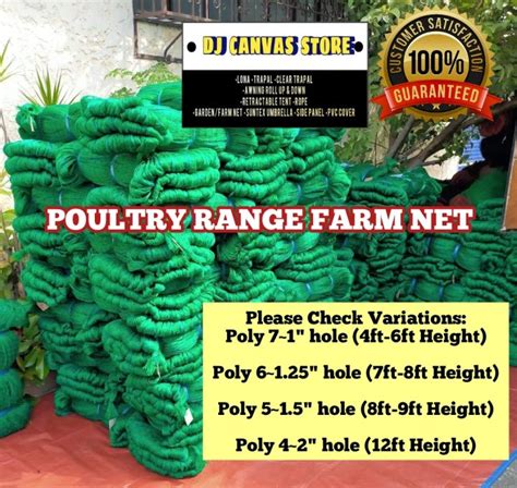 1 Meter Sold Per Meter Range Net Garden Net Farm Chicken Poultry Net All Purpose Net