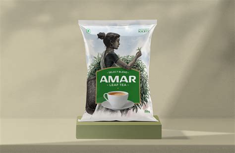 Society Amar Tea Packaging Behance