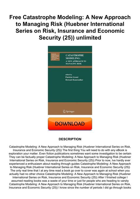 Free Catastrophe Modeling