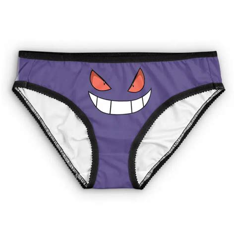 Gengar Face Pokemon Panties Anime Ape