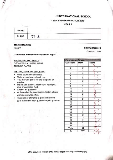 igcse 2019 final year exam 马来西亚考试试卷 malaysia exam paper