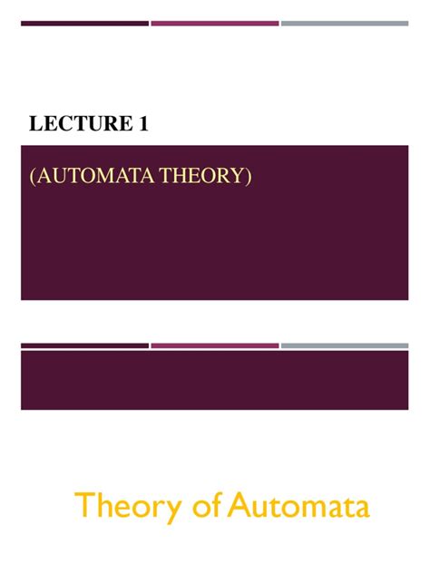 automata theory pdf automata theory formalism deductive