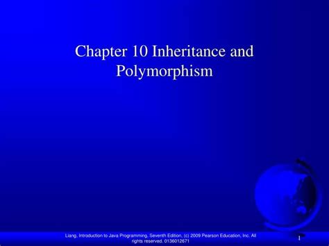 Ppt Chapter 10 Inheritance And Polymorphism Powerpoint Presentation