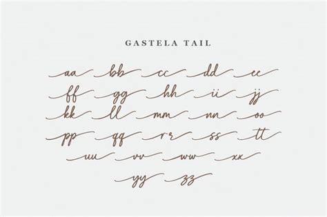 Gastela Brush Script Font With Swash Script And Handwritten Ft Script And Handwritten Envato