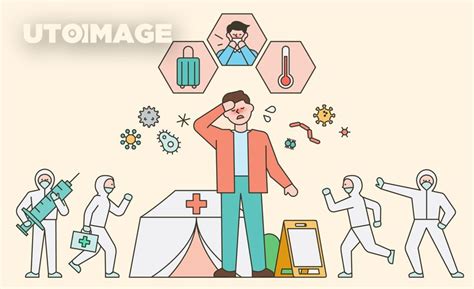 유토이미지 감염과예방 005 세계지도 의학 표지판