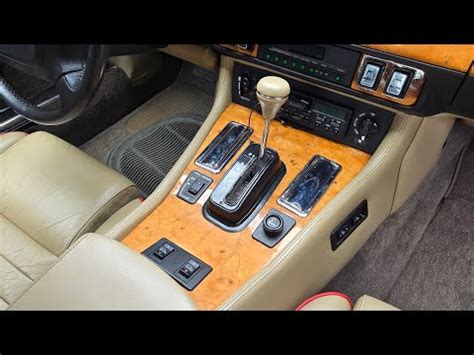 How To Remove Center Console Wood In A Jaguar Xj S Youtube