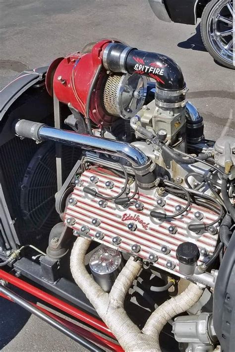 Ford Flathead With A Mcculloch Supercharger Inventor Robert Paxton