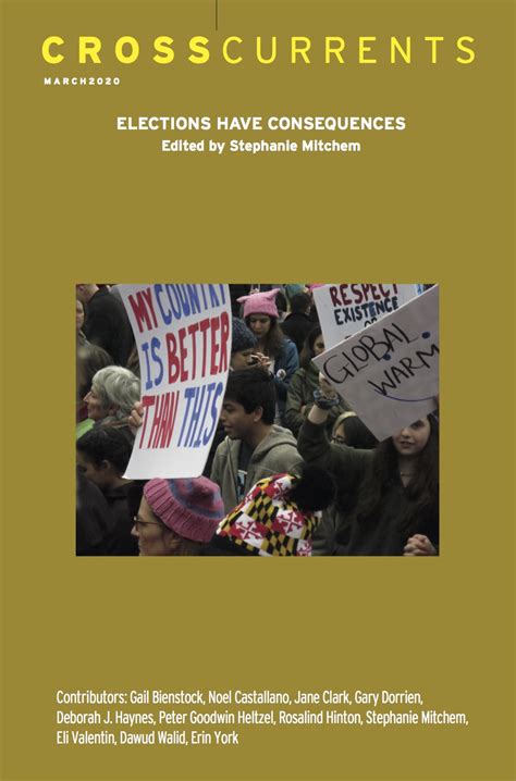 Vol 70 No 1 Elections Have Consequences April Online