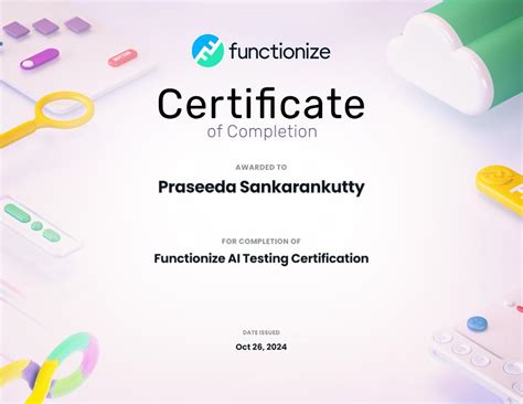Praseeda Sankarankutty On Linkedin Functionize Ai Testing Certification