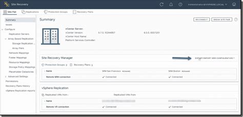 VMware Site Recovery Manager SRM 8 2 New Features 4sysops