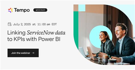 Linking Servicenow Data To Kpis With Power Bi Tempo