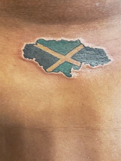 Jamaican Flag Tattoo