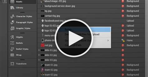 Video Tutorial Adobe Muse Basics Replacing Images MuseShop Net