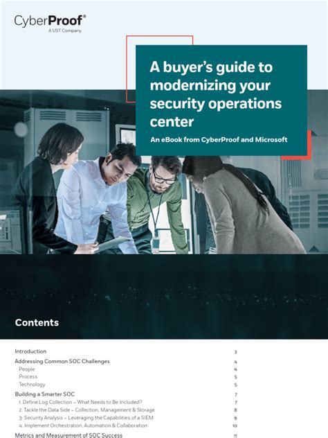 A Complete Guide To Modernizing Your Security Operations Center 15pg