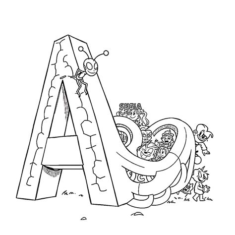 1 Best Atom Ant Coloring Pages Free Printable Pdfs