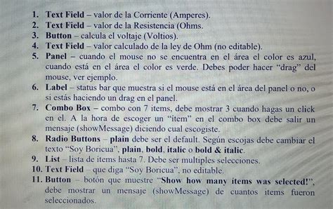 solved please help me create a program that fits these