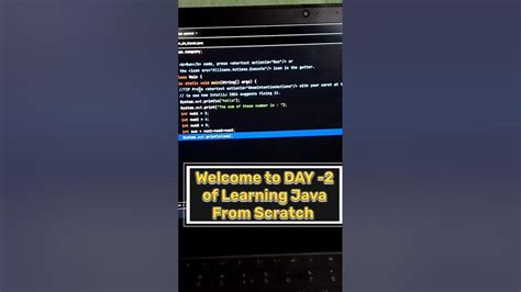 day 2 of 2️⃣ of learning java from scratch shorts javamagic javazone javachallengers