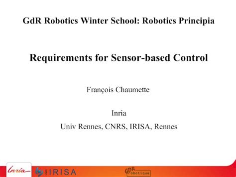 pdf requirements for sensor based control inria requirements