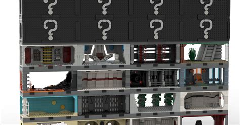 Papaglop Stacrates Stackable Display Crates For Minifigs