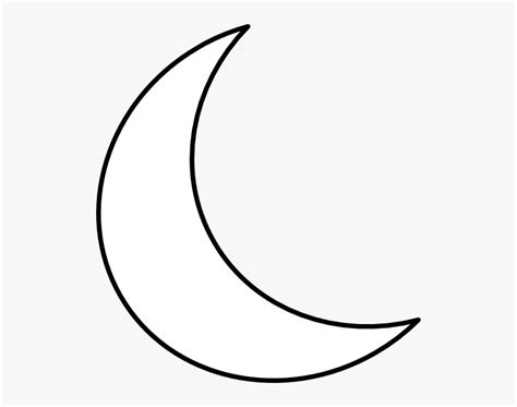 Unlocking The Mystique Of The Crescent Moon Outline A Comprehensive Guide
