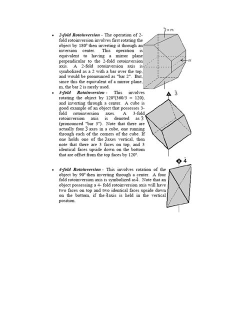 Symmetry Elements Pdf Cartesian Coordinate System Symmetry
