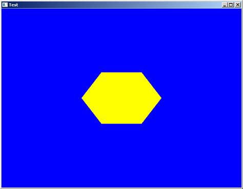 C Polygon Won T Show Up In The Screen Stack Overflow