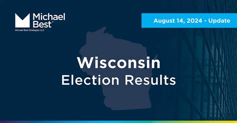 Wisconsin Election Alert August 13 2024 Michael Best Strategies