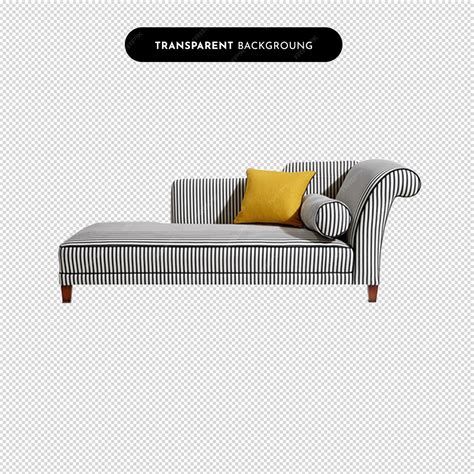 Современный 3d софа Png Изображение интерьера гостиной Роскошный белый и золотой диван Png