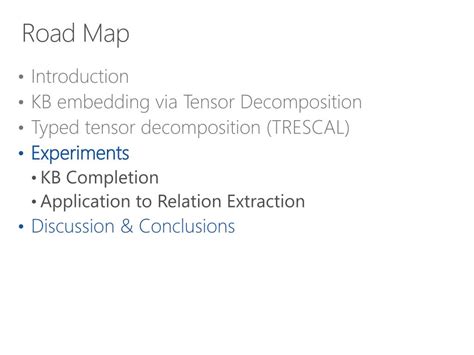 Ppt Typed Tensor Decomposition Of Knowledge Bases For Relation