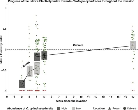 Results From The Electivity Assessment Progress Of The Ivlev S Download Scientific Diagram