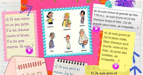 Ripasso Facile Compito Di Francese Mi Presento