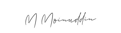 72 M Moinuddin Name Signature Style Ideas Ultimate Autograph