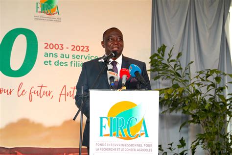 Firca 20 Ans Au Service De Letat Et Des Filières Agricoles Firca
