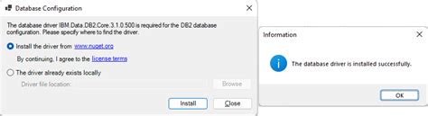 Installing Db2 Driver Powerserver 2022 R3 Help