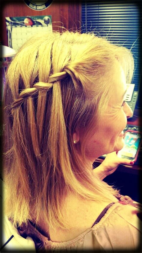 Momma And Her Twisted Waterfall Braid Waterfall Braid Hair Hair