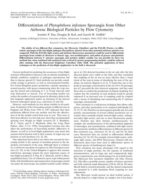 Pdf Applied And Environmental Microbiology