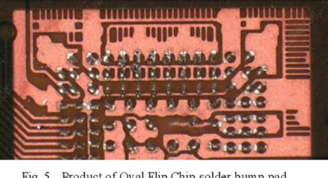 Figure 5 From Design And Research Of Oval Flip Chip Solder Bump Semantic Scholar
