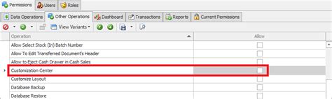 How To Block User Customization Qne Optimum Sdn Bhd
