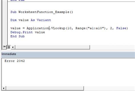 Use Worksheet Functions In A Macro Vba Code Examples
