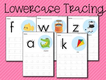 Lowercase Writing Lowercase Practice Letter Tracing Worksheets Alphabet
