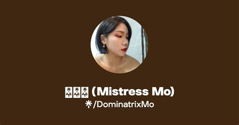 墨女王 Mistress Mo Facebook Linktree