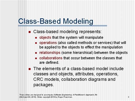 Chapter 10 N Requirements Modeling Classbased Methods Slide