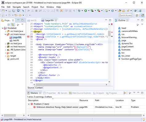 Freemarker Ide Eclipse Plugins Bundles And Products Eclipse